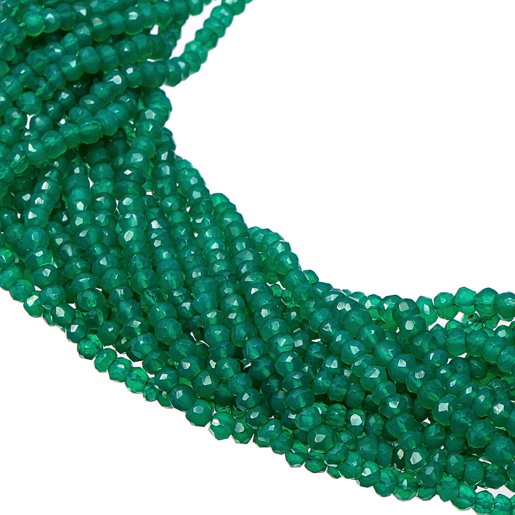 Buy Natural Onyx Gemstone Wholesale Beads Strand Online-The Gem Source ...